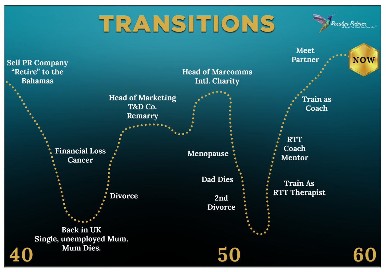 Everyone experiences change and transition. - Rosalyn Palmer ...